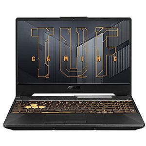ASUS TUF Gaming F15 Laptop, 15.6" 144Hz FHD IPS-Type Display, Intel Core i7-11800H Processor, GeForce RTX 3050 Ti, 16GB DDR4 RAM, 512GB PCIe SSD, Wi-Fi 6, Windows 11 Home, FX506HEB-IS73