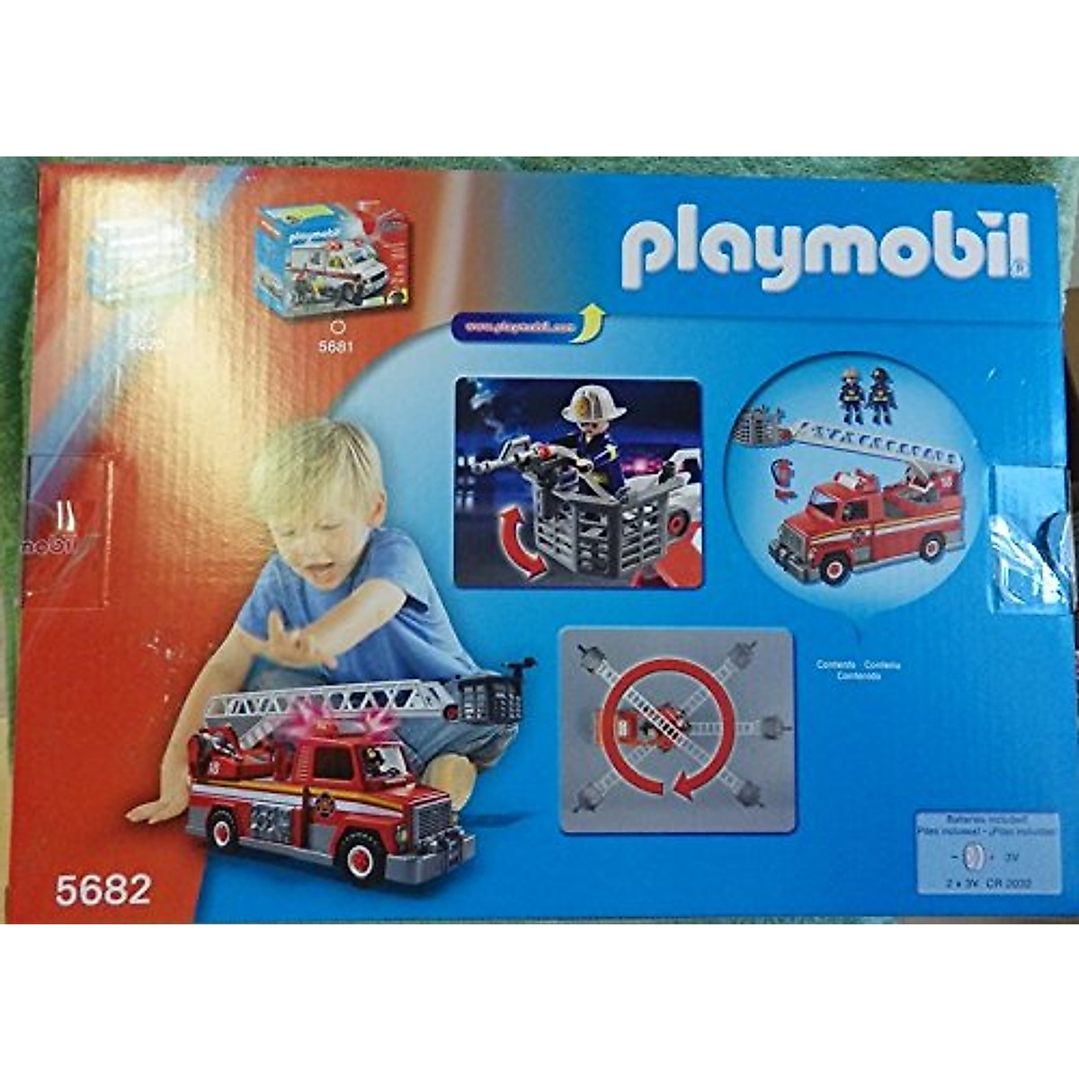 Playmobil Rescue Ladder Unit Playset
