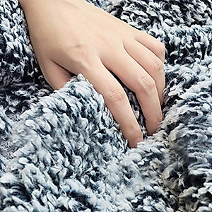 EMME Fleece Baby Blanket for Boys Plush Soft Sherpa Baby Blanket Cozy Toddler Blanket Kids Sleeping Blanket Nap Blanket Fuzzy Blanket for Crib, Stroller, Travel, Outdoor, Decorative (Navy, 30"x40")