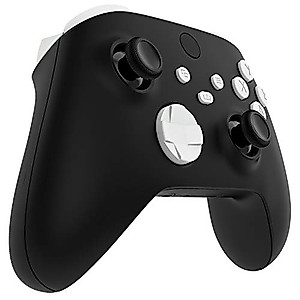 eXtremeRate White Replacement Buttons for Xbox Series S & Xbox Series X Controller, LB RB LT RT Bumpers Triggers D-pad ABXY Start Back Sync Share Keys for Xbox Series X/S Controller