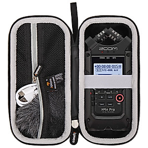 Aproca Hard Storage Travel Case for Zoom H4N PRO Digital Multitrack Recorder