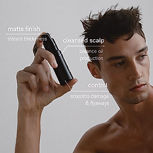 Jack Henry Dry Shampoo Powder (2oz) - Unscented, Alcohol-Free, Plant-Based Formula for All Hair Types with Kaolin Clay, Micro Algae, & Arrowroot