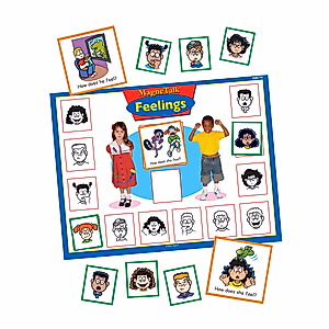Super Duper Publications | Magnetic Feelings Board Game | Educational Learning Resource for Children
