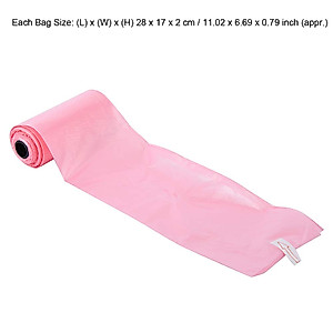 20 Rolls Diaper Bags, 28 x 17 x 2 cm Diaper Bag Waste Pick Up Bag for Newborn, Helpful Baby Item,