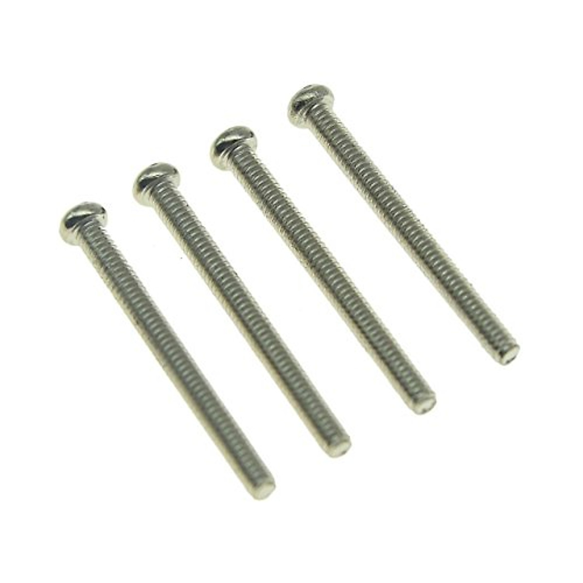 KAISH Pack of 20 American Thread Humbucker Pickup Height Screws Guitar Humbucker Pickup Screws with Springs for Gibson/EMG/Seymour Duncan/Dimarzio Nickel