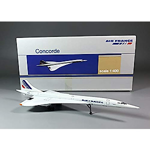 Socatec France Concorde F-BVF8 1/400 diecast Plane Model Aircraft