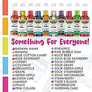 Hawaiian Shaved Ice S700 Kid-Friendly Snow Cone Machine Kit with 3 - 16oz. Syrup Flavors: Cherry, Grape, and Blue Raspberry, Plus 25 Snow Cone Cups, 25 Spoon Straws, and 3 Black Bottle Pourers