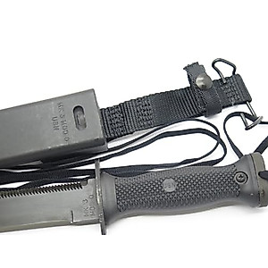 Ontario 6141 MK 3 Navy Knife (Black), stainless steel