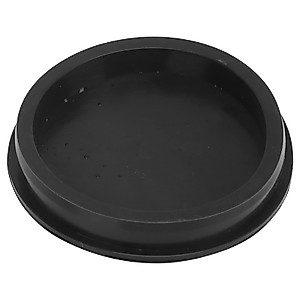 Tongue Drum Base Cover Accessory, Rubber Tongue Drum Bottom Cap Handpan Soundhole Cap Handpan Sound Cap for Spiritual Rehabilitation for Yoga Practice(75mm inner hole)