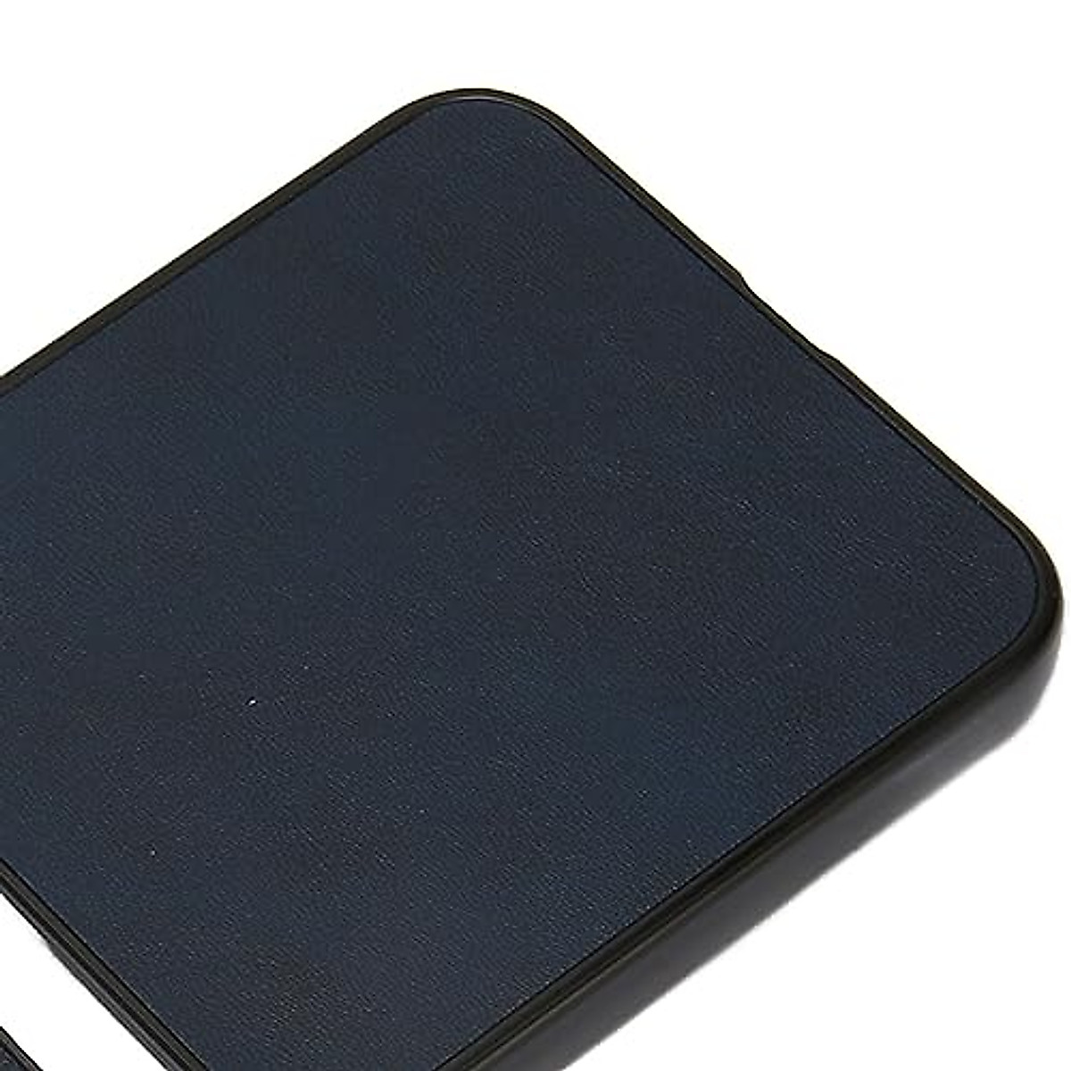 Shockproof Wear Resistant Phone Case for Samsung Galaxy Z fold 5 Case, Synthetic Leather Flip Phone Cover for Samsung Fold 5 (Two Color Blue Cowhide Grain)