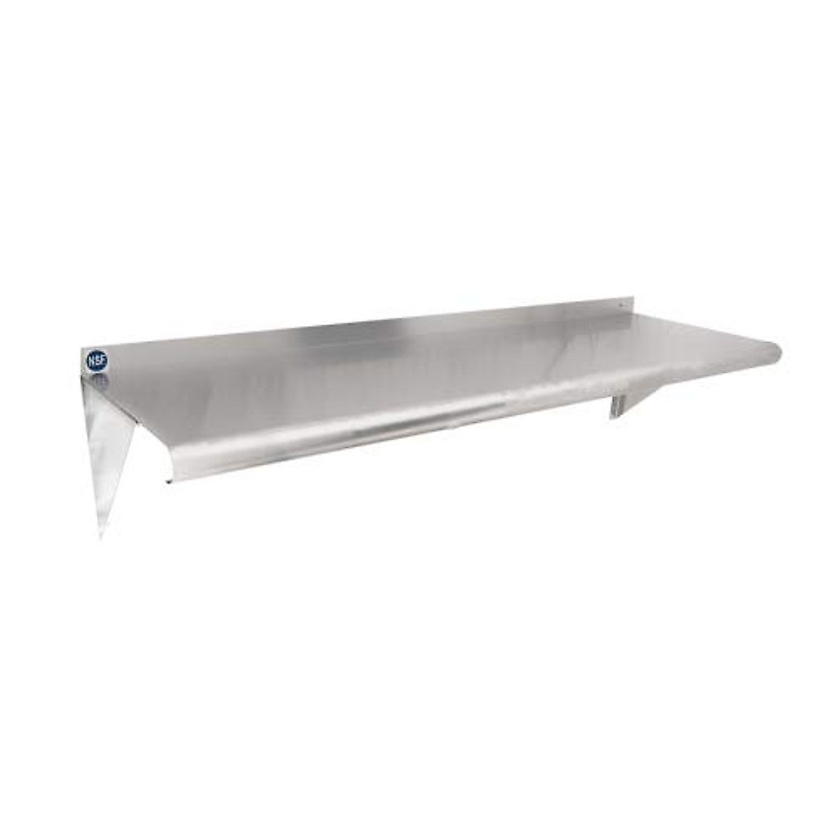 KPS Heavy Duty Stainless Steel Wall Mount Shelf 14 x 48 - NSF