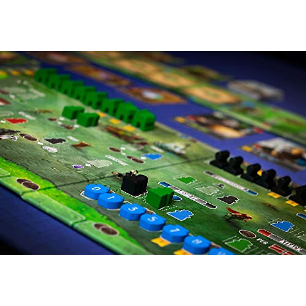 Paladins of The West Kingdom Strategy Board Game, 1-4 Players, Ages 12 and Up, 90-120 Min Play Time, Most Victory Points Win, Build Outposts, Fortifications, Commission Monks, & Confront Outsiders