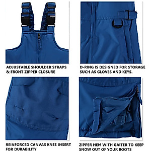 iXtreme Girls Snowbib (True Black, 2T)