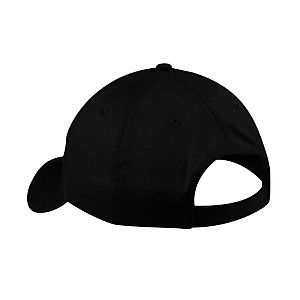 UNAMEIT Custom Hat for Mens Embroidered Your Own Text Adjustable Back Curved Bill (Black)