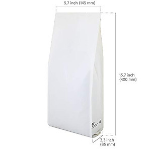 COFFILM Eco Paper Side Gussted Coffee Bag 1kg 32oz / W Valve (50pcs)