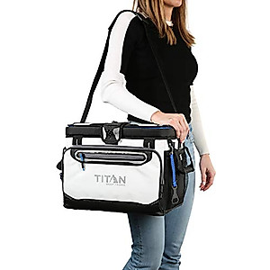 Arctic Zone Titan Deep Freeze 30 Can Zipperless Cooler, White