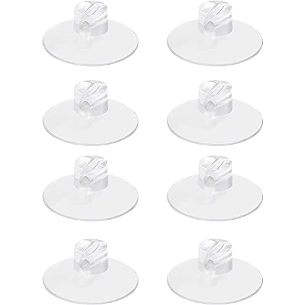 YeeBeny 8Pcs Shower Caddy Connectors Suction Cups for Bathroom, Heavy Strength Large Suction Cups Without Hooks, Replacement Suction Cups Compatible with Zenna Home, Simple Houseware, GeekDigg