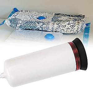 Nivvity Electric Automatic Vacuum Pump, VMSTR Travel Vacuum Storage Bags with USB Electric Pump, Medium Small Space Saver Bags for Travel and 3D Printer Filament Storage Kit