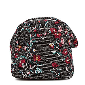 Vera Bradley Women's Medium Travel Duffel Bag, Plaza Tile-Recycled Cotton, One Size