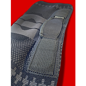 Old Bones Therapy Knee Brace | Knitted Compression Knee Sleeve with Hinges and Support for Knee Pain Relief | Perfect for Sports, Arthritis, Post Surgery Recovery, Stability, Protection (Medium, Black - 1 Pack)