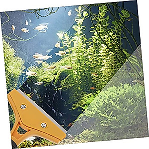 PRETYZOOM 1pc Razor Scraper Cleaning Shovel Tile Cleaning Tool Plastic Steel Ceramic Cleaning Scraper