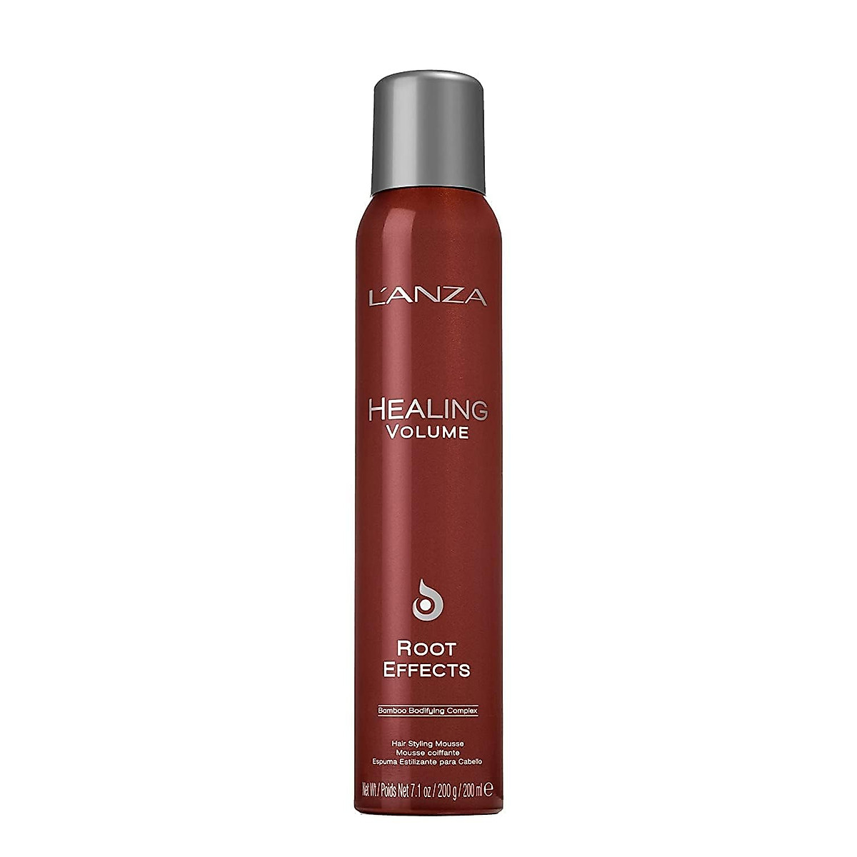 L'ANZA Healing Volume Root Effects Hair Spray with Strong Hold Effect, Boosts Shine, Volume, and Texture, With Triple UV and Heat Protection to Prevent Sun and Styling Damage (7.1 Fl Oz)