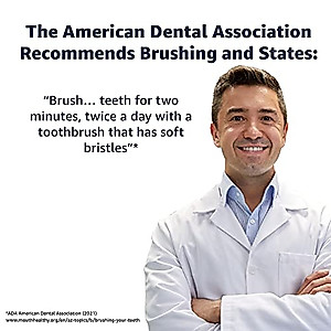 Amazon Basics Flossing Replacement Brush Heads, 3 Count, 1-Pack (Fits most Oral-B Electric Toothbrushes) (Previously Solimo)