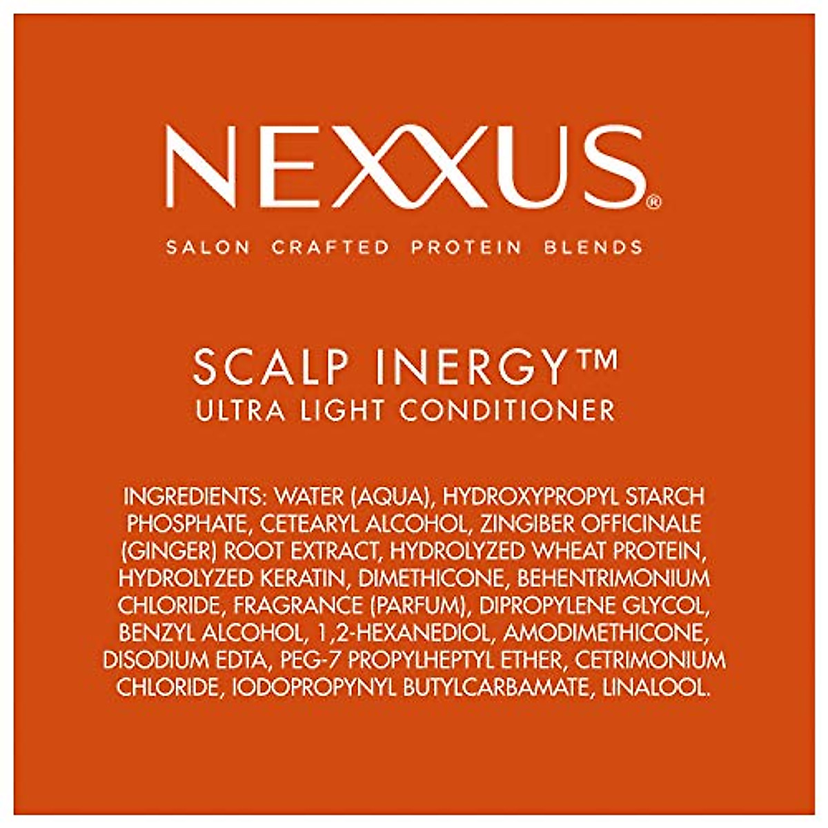 Nexxus Scalp Inergy Ultra-Light Conditioner For Volume, Lightweight Clarifying 8.5 Oz