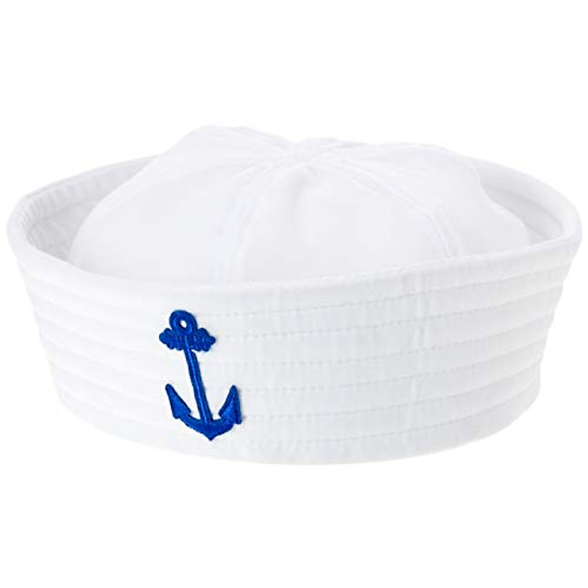 amscan Sailor Hat Costume Acccessory, One Size, White