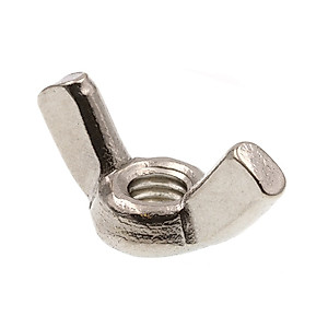 Prime-Line 9076339 Wing Nuts, Cold-Forged, #10-32, Grade 18-8 Stainless Steel (25 Pack)