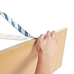 EDGE SUPPLY EASYEDGE Black PVC 3/4 inch X 100 ft roll of Black Edge Banding – Peel and Stick Ultra Bond Easy Application – Flexible, Durable Black Edging for Furniture Restoration