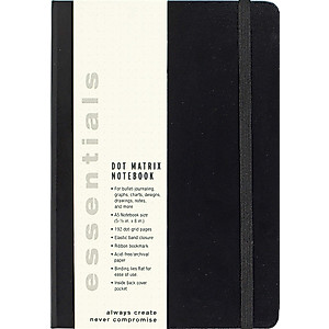 Essentials Dot Matrix Notebook, A5 size