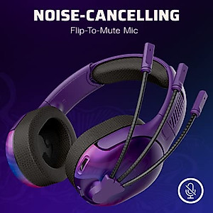 PDP AIRLITE Pro Wireless Headset with Mic for Xbox Series X|S, Xbox One, Windows 10/11 - Purple Fade (Only at Amazon)