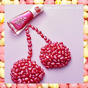 Sally Hansen Sally Hansen Insta Dri Nail Color X Jelly Belly, Jewel Very Cherry.31 Fl Ounce, 071, 0.31 Fl Ounce