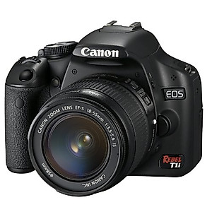 Canon EOS Rebel T1i 15.1 MP CMOS Digital SLR Camera with 3-Inch LCD and EF-S 18-55mm f/3.5-5.6 IS Lens