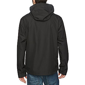 Helly Hansen Men's Seven J Waterproof Windproof Breathable Rain Jacket, 992 Black, XX-Large