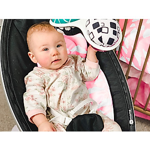 Infant Insert Compatible with 4Moms Mamaroo & Rockaroo – Car Seat Insert 2 Pack – Reversible Infant Car Seat Insert – Soft Plush Minky Car Seat Head Support Insert