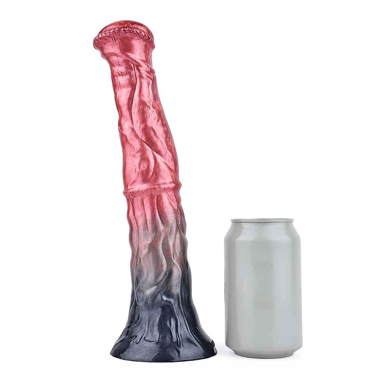 Realistic Dildo 12 Inch Liquid Silicone Dildo with Strong Suction Cup, Colourful Dildo Anal Plug Fake Penis Adult Sex Toy for Women