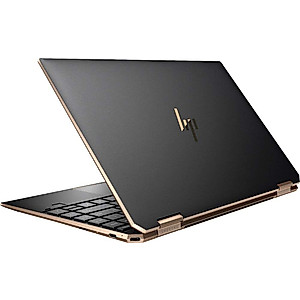 HP Newest Spectre x360 13t (10th Gen Intel i7-1065G7, 16GB, Precision, WiFi 6 AX, with Stylus Pen, 2-in-1, B&O, 3 Years McAfee Security, Windows 10 Professional, Warranty) Nightfall Black