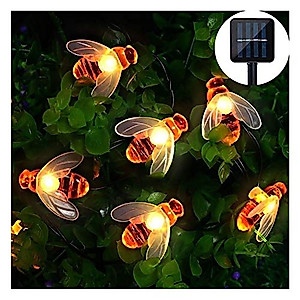 ZSMPY Fairy Lights Solar Led Fairy Lights String Light 8 Flashing Mode Outdoor/Indoor Decorative Light for Garden Home Wedding Party Christmas Halloween Decoration Lights String