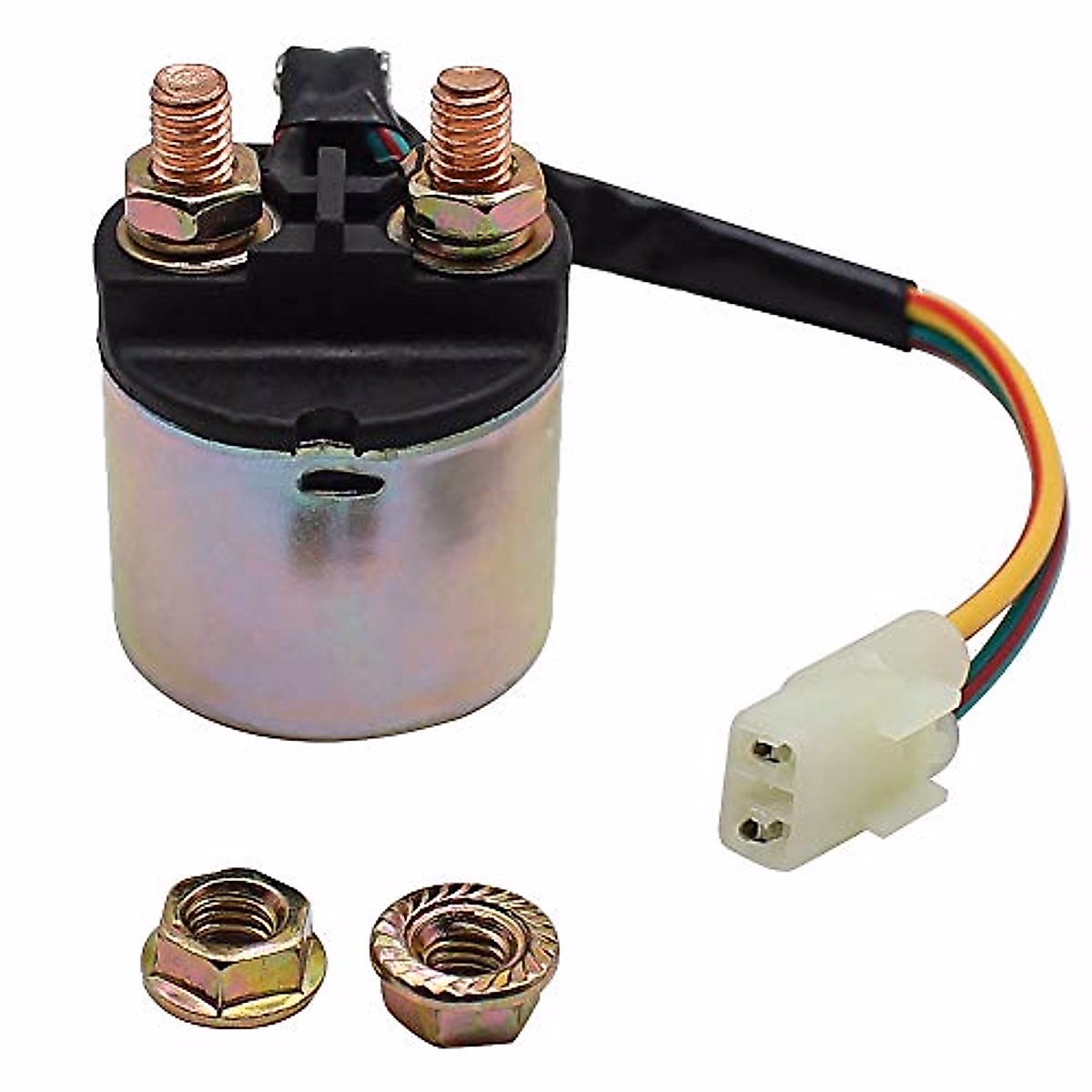 Starter Solenoid Relay for Honda TRX350 Fourtrax Rancher 350 2000-2006 / TRX400 Fourtrax Foreman 400 1995-2003 ATV