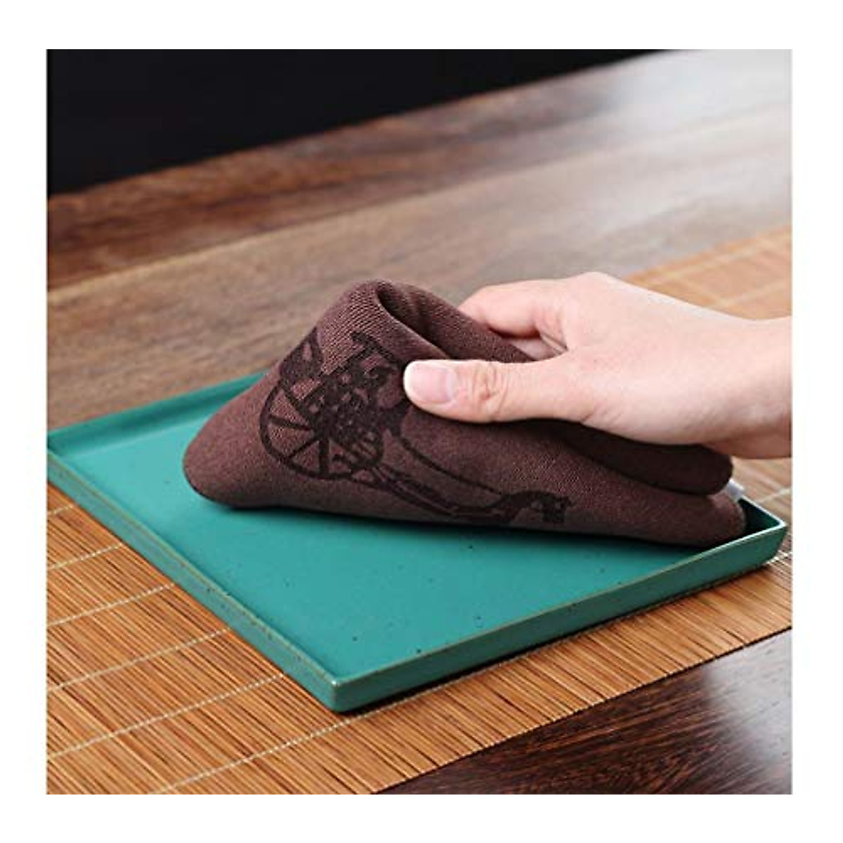 Tea Towel Napkin L39 W30 cm for Chinese Gongfu Chadao Tea Wares Tea Sets