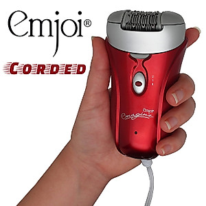 Emjoi Epilator with 72 Tweezers - Dual Opposed Head, Hair Removal for Women, Best for Legs, Underarm, Bikini Epilation, Body & Facial Hair Remover