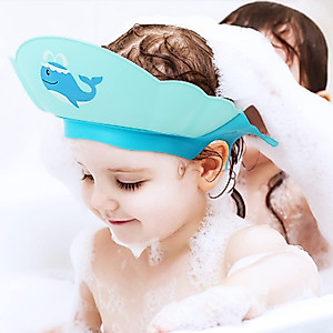 minkissy Children's Shampoo Cap Infant Shower Cap Kids Hair Washing Shield Shampoo Shower Cap Children s Hair Washing Cap Baby Shampoo Visor Kids Bath Visor Toddler Bath Head Pp Take a Bath