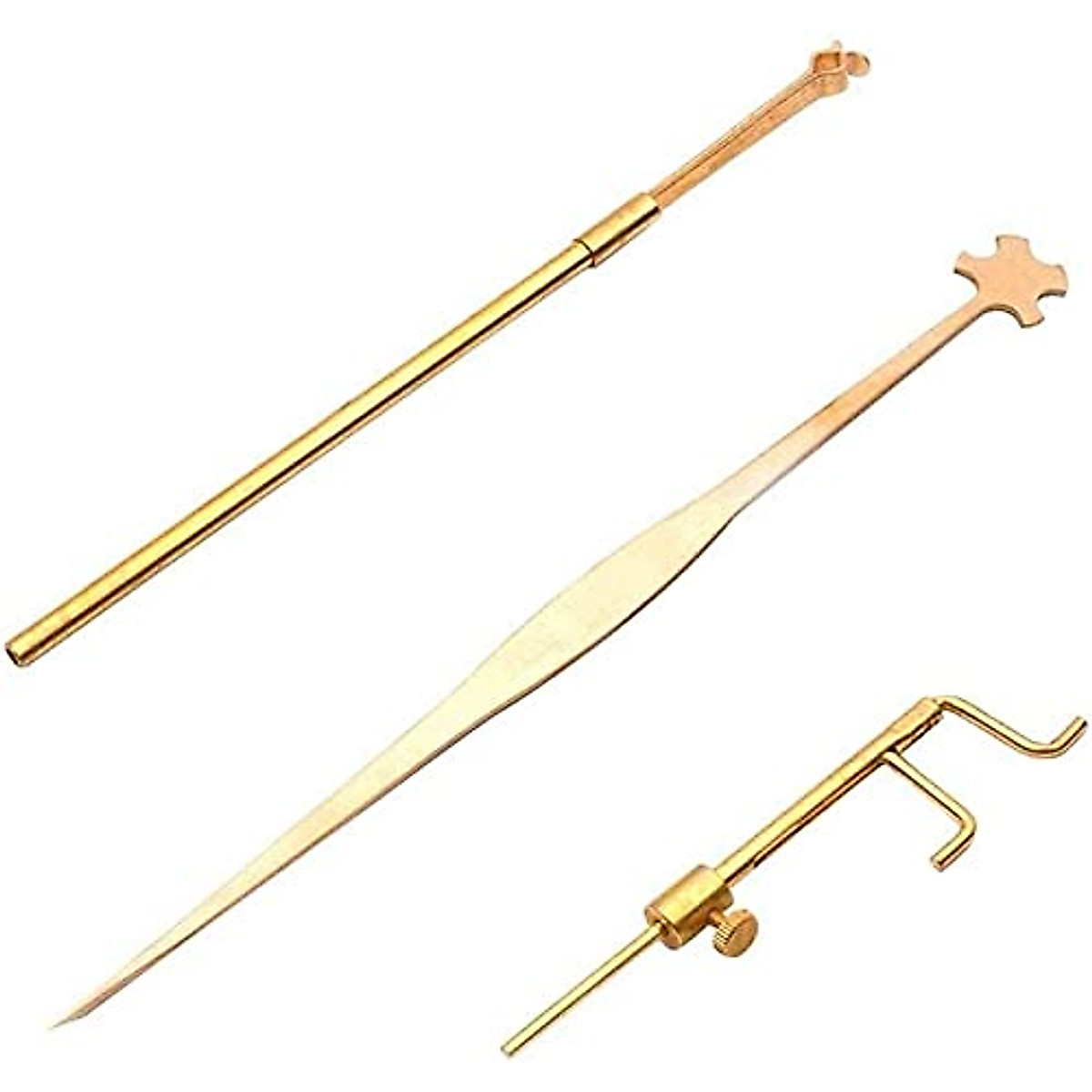 Jiayouy 15 Pieces Violin Repairing Maintenance Tool Kit with Carry Bag Luthier Tools Violin Making Violin maintenance and violin making tool kit