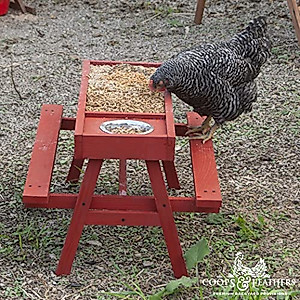 Coops & Feathers Chick-Nic Table (Barn Red)