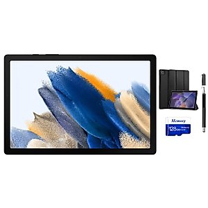 SAMSUNG Galaxy Tab A8 Android Wifi Tablet, 10.5'' Touchscreen (1920x1200) LCD Screen, 3GB RAM, 32GB Storage, Bluetooth, Android 11 OS, Gray + Accessories