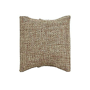 888 Display® 4-Pieces Bracelet Watch Pillow Jewelry Displays (3" x 3", Burlap)