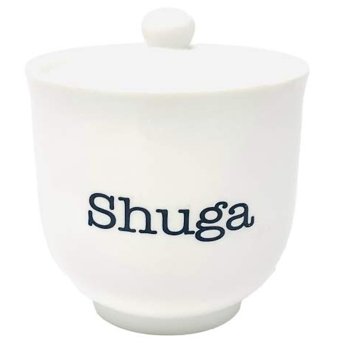 Twerp Sugar Bowl | Cute Ceramic Shuga Dish with Lid | Perfect Hostess Gift or Housewarming Gift