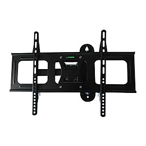 XtremPro Swivel Full Motion Articulating Tilting Low-Profile TV Wall Mount Corner Bracket for 32-70 inch Screen LCD LED Plasma 4K 3D Flat Panel Screen TV VESA up to 600 x 400mm Load Capacity 77lbs